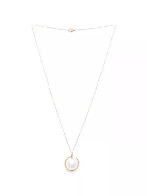Cartier Juste Un Clou Pendant 18k Rose Gold With Diamonds Necklace - Pink
