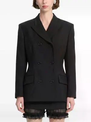 Magda Butrym Double-breasted Wool Blazer