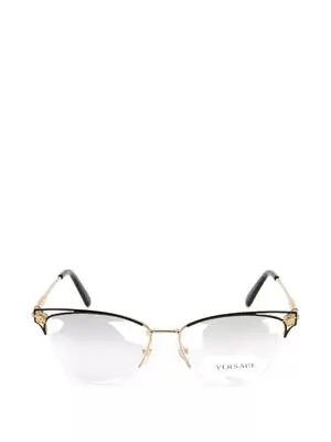 Versace Medusa Cat-eye Eyeglasses - Black