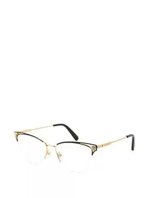 Versace Medusa Cat-eye Eyeglasses - Black