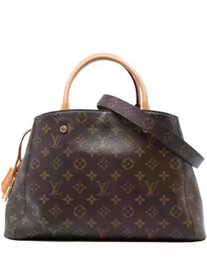 LOUIS VUITTON 2017 Monogram Montaigne Mm Satchel