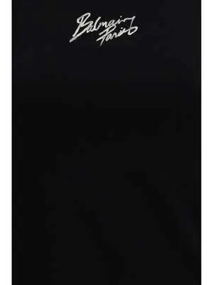 Balmain Paris Brush Print Tank Top