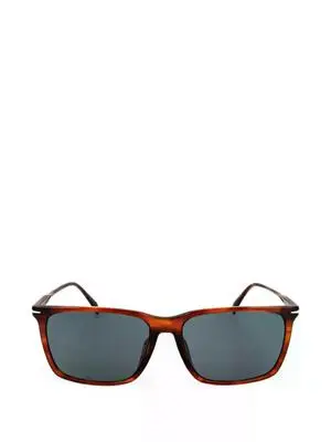 DB EYEWEAR BY DAVID BECKHAM Tortoiseshell-effect Rectangle-frame Sunglasses - Brown