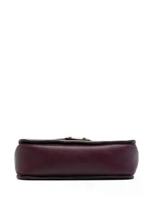 Miu Miu 2010-2026 Goatskin Madras Push Lock Top Handle Satchel