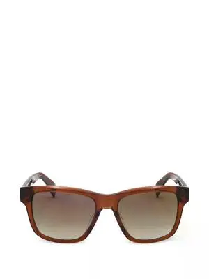 Rag & Bone Square Frame Sunglasses - Brown