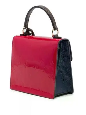 LOUIS VUITTON 2019 Monogram Vernis Spring Street Satchel