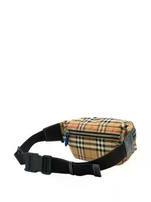Burberry Medium House Check Nylon Sonny Belt Bag