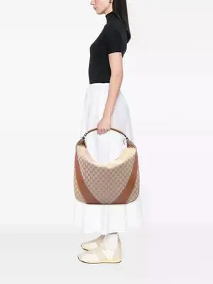 Gucci Gg Canvas Hobo Bag