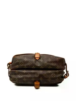 LOUIS VUITTON 1992 Monogram Saumur 25 Crossbody Bag