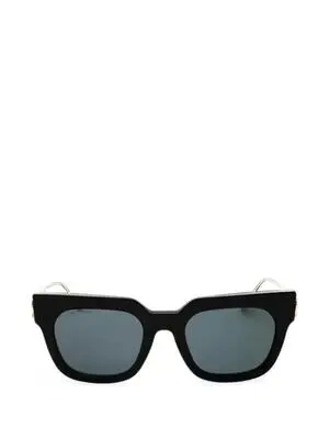 Etro Pegaso Embellishment Rectangular Frame Sunglasses