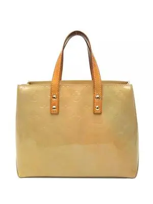 LOUIS VUITTON 2002 Monogram Vernis Reade Pm Handbag - Neutrals