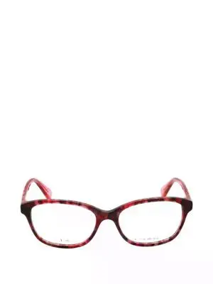 Kate Spade New York Tortoiseshell-effect Cat-eye Frame Glasses - Red