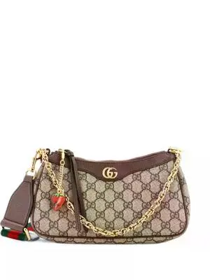 Gucci Ophidia Shoulder Bag - Brown