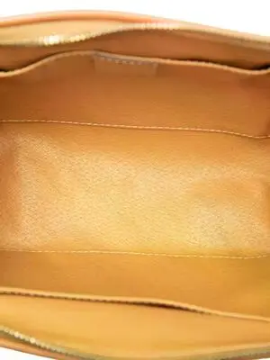 Celine 1997 Macadam Coated Canvas Cosmetic Pouch
