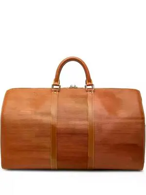 LOUIS VUITTON 1996 Epi Keepall 50 Travel Bag - Brown