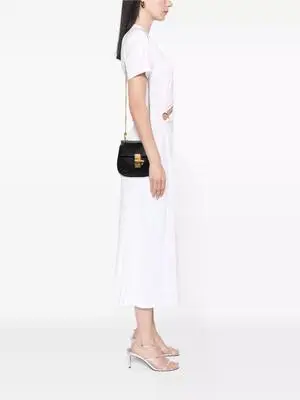 Chloé 2015 Mini Leather Drew Crossbody Bag - Black