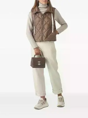 ZANELLATO Postina Woven-effect Shoulder Bag