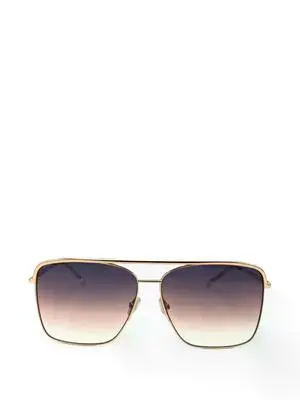 Isabel Marant Square-frame Sunglasses - Gold