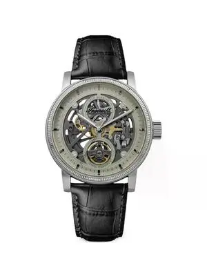 INGERSOLL WATCHES The Guy Skeleton 44mm Watch - Grey