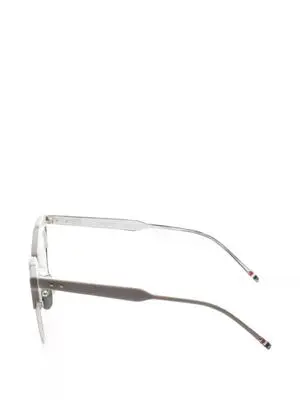 Thom Browne Cat Eye Frame Glasses - Grey