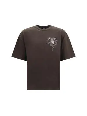 Amiri Lasso Os T-shirt - Brown