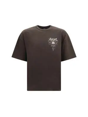 Amiri Lasso Os T-shirt - Brown