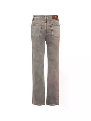 FRACOMINA Embellished Straight-leg Jeans