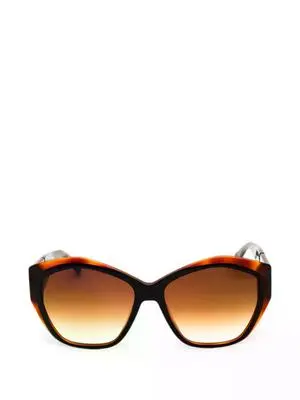 Longchamp Oversized-frame Sunglasses - Brown