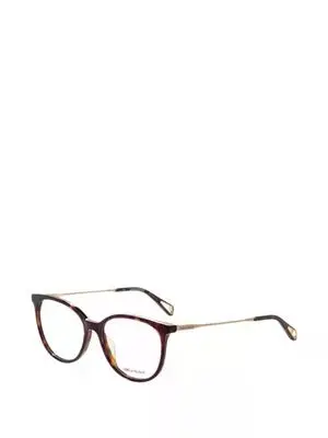Zadig&Voltaire Tortoiseshell-effect Round-frame Glasses - Brown