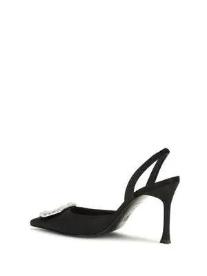Amina Muaddi Camelia Pumps - Black