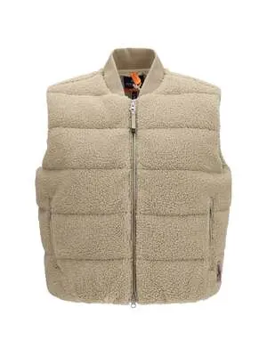 PARAJUMPERS Simaw Padded Bouclé Vest - Cream