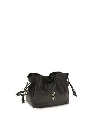 Saint Laurent Jamie Pouch With Strap - Black