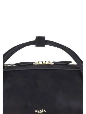 Alaïa Le Teckel Goat Leather Clutch - Black