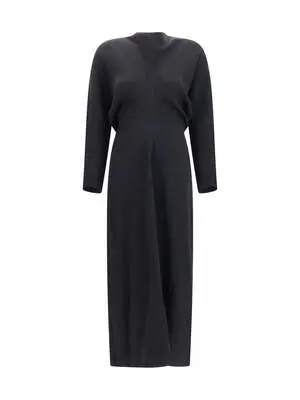 TOTEME Open-back Bow Dress - Black