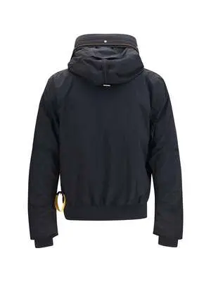 PARAJUMPERS Gobi Bomber Jacket With Hood - Black