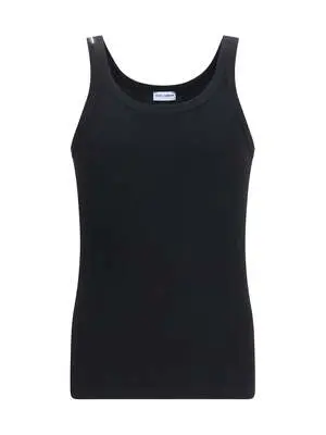 Dolce & Gabbana Marcello Ribbed Cotton Tank Top