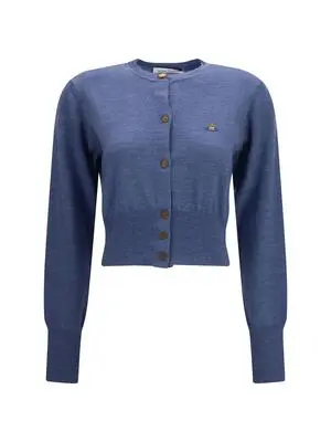 VIVIENNE WESTWOOD Bea Cropped Wool Cardigan