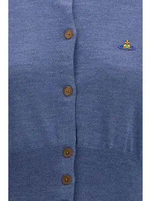 VIVIENNE WESTWOOD Bea Cropped Wool Cardigan