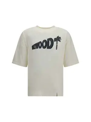 Palm Angels Sunset Blvd Palm T-shirt - White