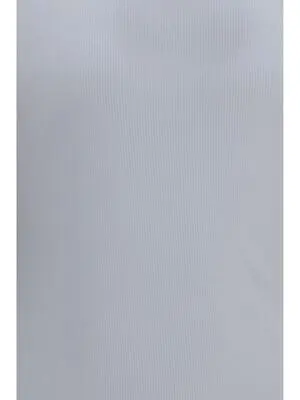 Dolce & Gabbana Marcello Ribbed Cotton Tank Top - White