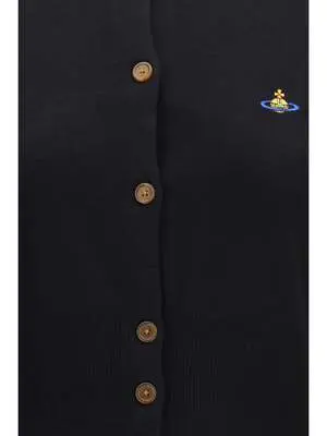 VIVIENNE WESTWOOD Bea Cropped Wool Cardigan