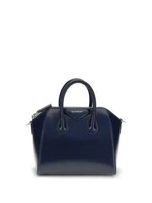 Givenchy Antigona Mini Leather Handbag - Blue