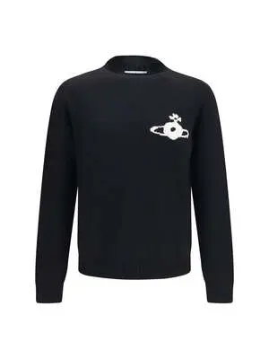 VIVIENNE WESTWOOD Merino Wool Fisherman Sweater