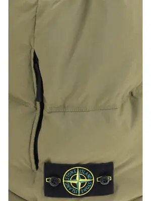 Stone Island Cordura Down Vest - Green