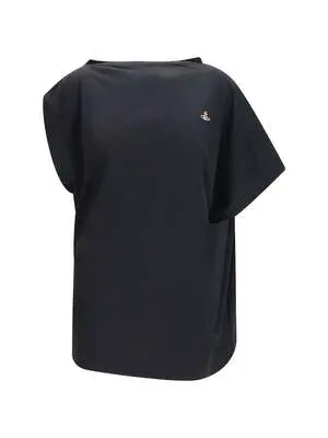 VIVIENNE WESTWOOD Hebo Oversized Asymmetric Top - Black