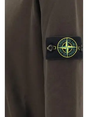 Stone Island Crewneck Cotton Sweatshirt