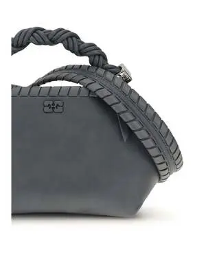 GANNI Small Bou Woven Handbag