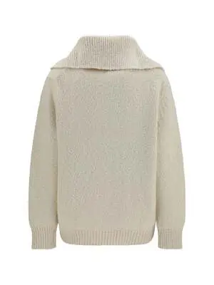 Malo High-neck Sailor Sweater With Button Detailing - Multicolor