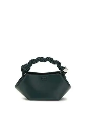 GANNI Mini Bou Handbag - Green