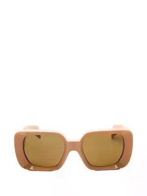 Versace Medusa Embellished Square Frame Sunglasses